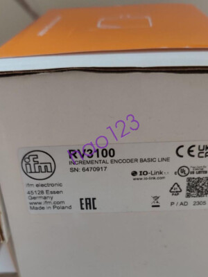 1pc IFM RV3100 Brand New Incremental Encoder Fast delivery DHL/FedEx | eBay