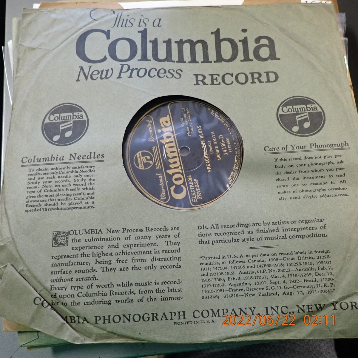Bessie Smith Records