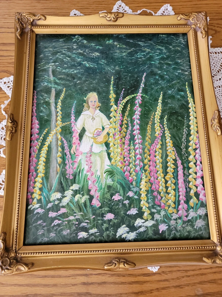 Victorian Era Flower Paintings
