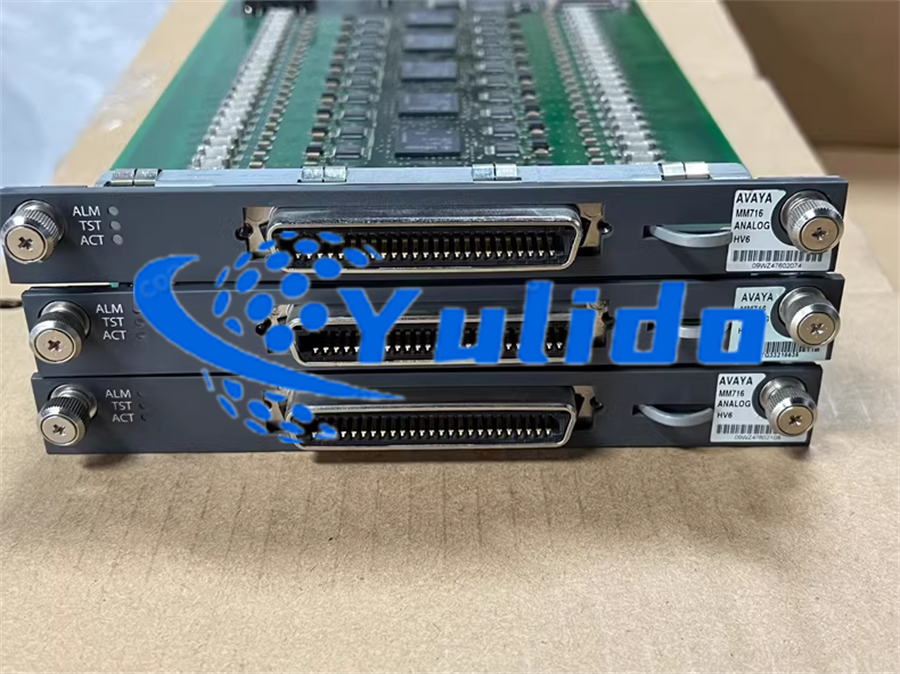 Used Avaya MM716 Analog Media Module 24-Port 700466642 for G450 G430 ...