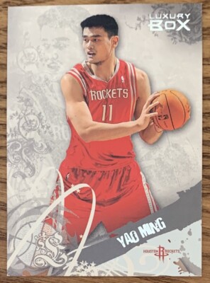YAO MING, 2007 TOPPS "LUXURY BOX" CARD, NBA LEGEND ! | eBay