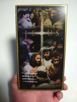 Jesus VHS Tape 1988 Starring Brian Deacon- Warner Brothers Special ...