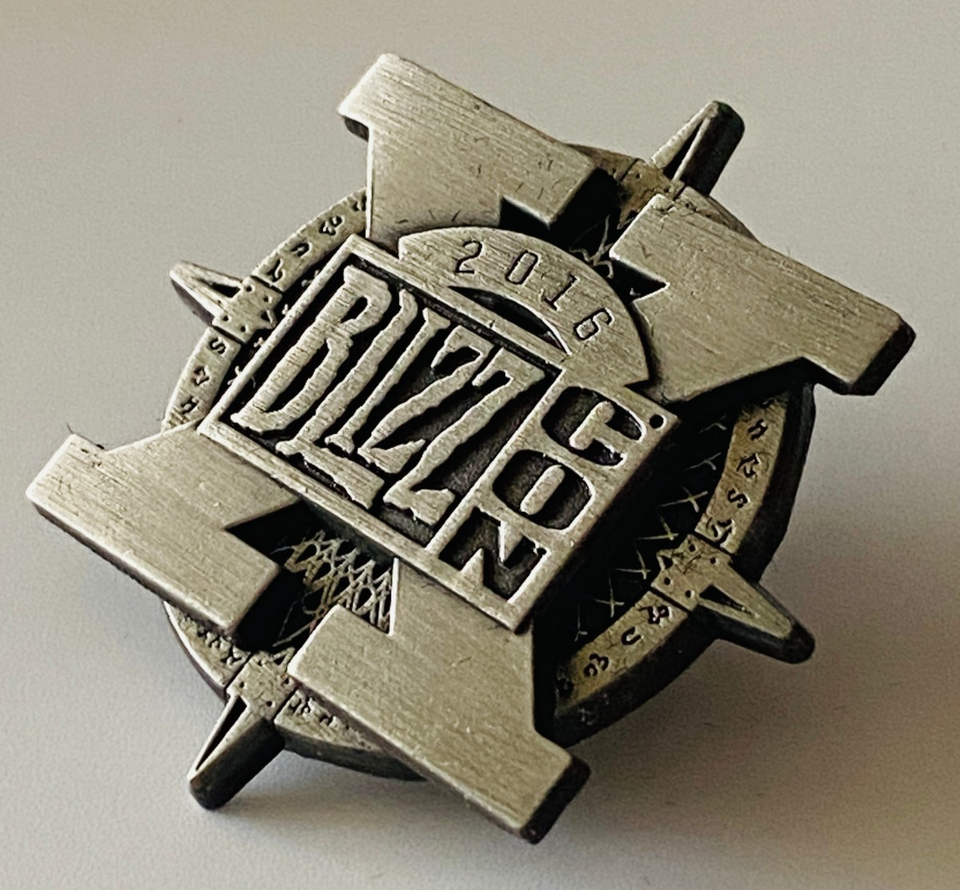 Blizzard Blizzcon 10 Year Anniversary Pin 2016 10th Convention ...