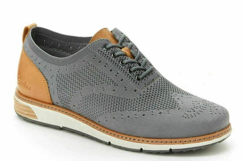NEW J Sport By Jambu Mens Gray Lincoln Oxford Lace Up Wingtip Shoes | eBay