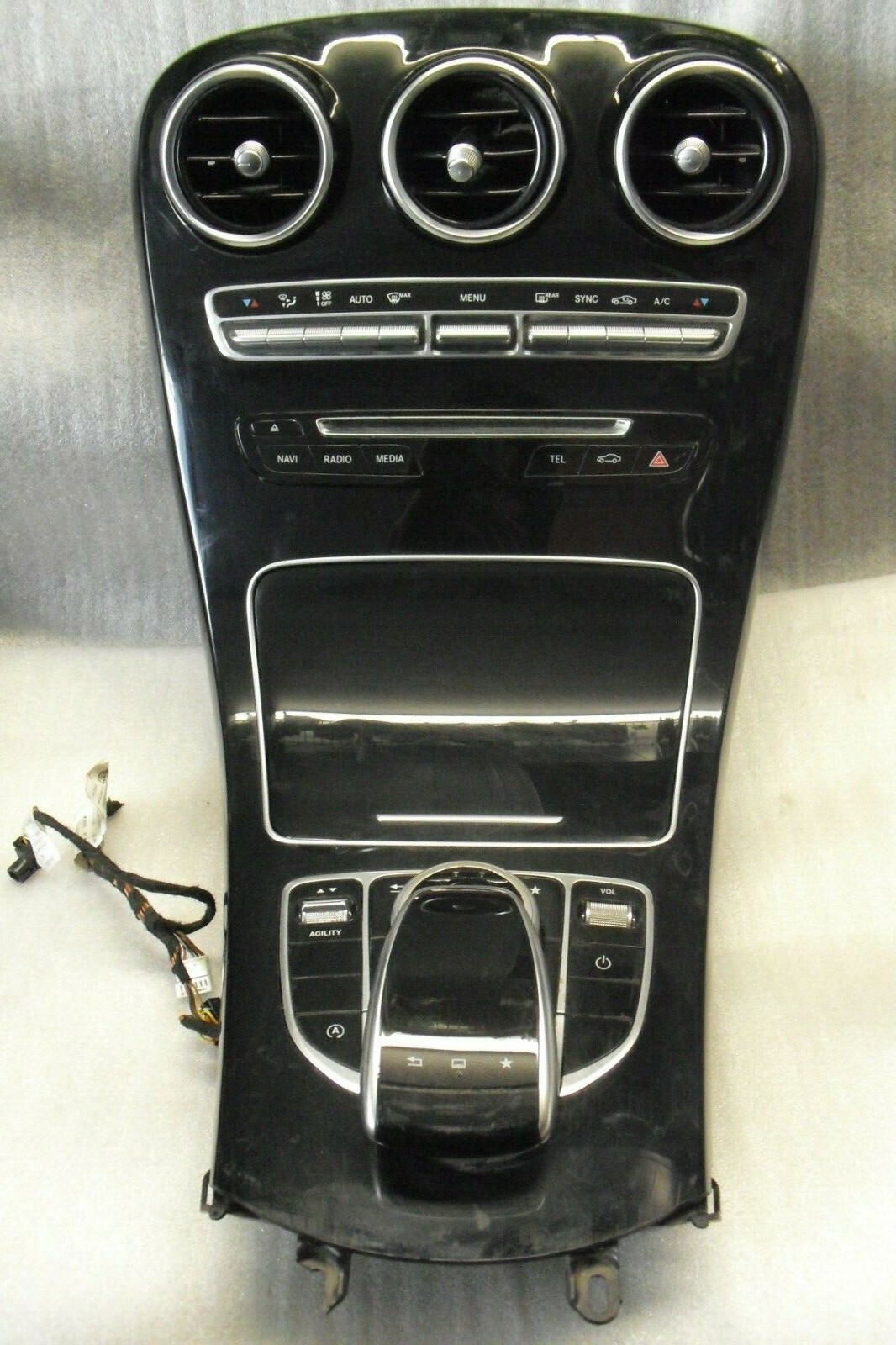 OEM 15-18 MERCEDES C300 CENTER CONSOLE DASHBOARD W/CONTROL SWITCHES # ...