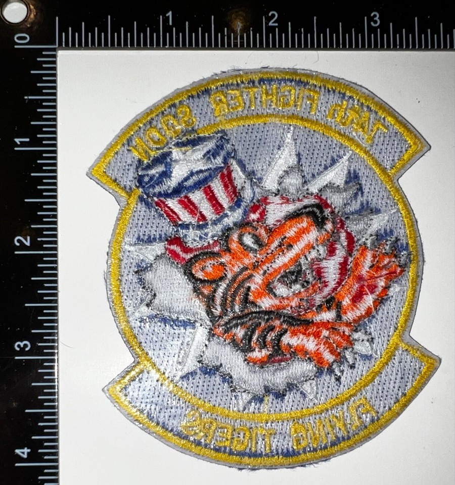 USAF 74th Fighter Squadron Flying Tigers Patch | eBay