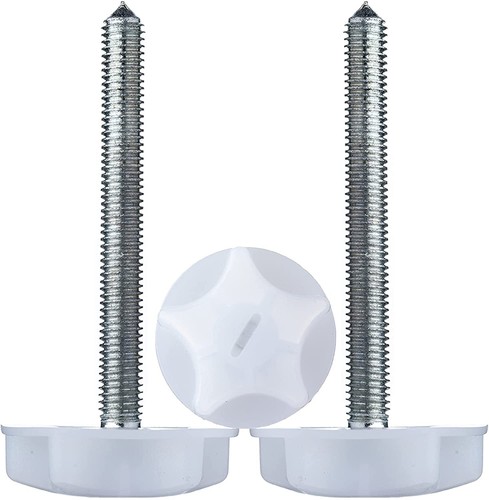 M8 HEADBOARD BOLTS SCREWS WITH FIXED WASHERS FIXINGS FOR DIVAN BED 50mm ...