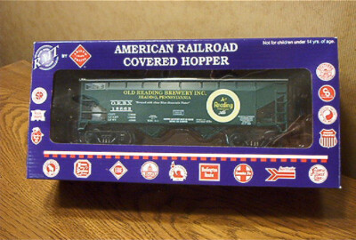 RMT- READY MADE TRAINS COVERED HOPPER #18863 OLD READING BREWERY INC. O ...