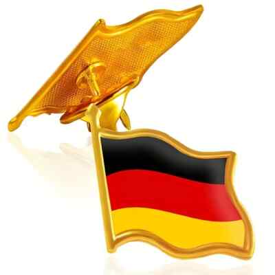 Germany Waving Flag Lapel Pins, Patriotic German Flag Metal Pin | eBay
