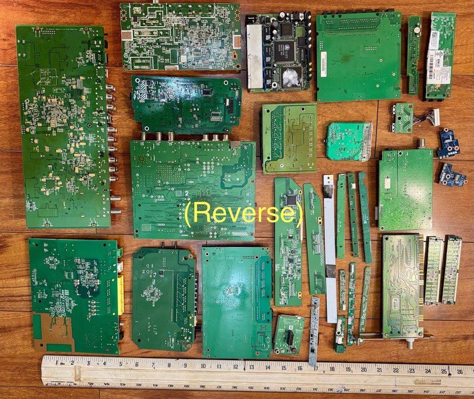 HIGH GRADE E-Scrap Lot 3.48 LB Circuit Boards PCB Gold Palladium E ...