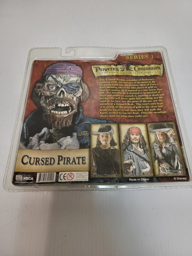 Neca Disney Pirates Of The Caribbean "Cursed Pirate" Series 1 Action ...