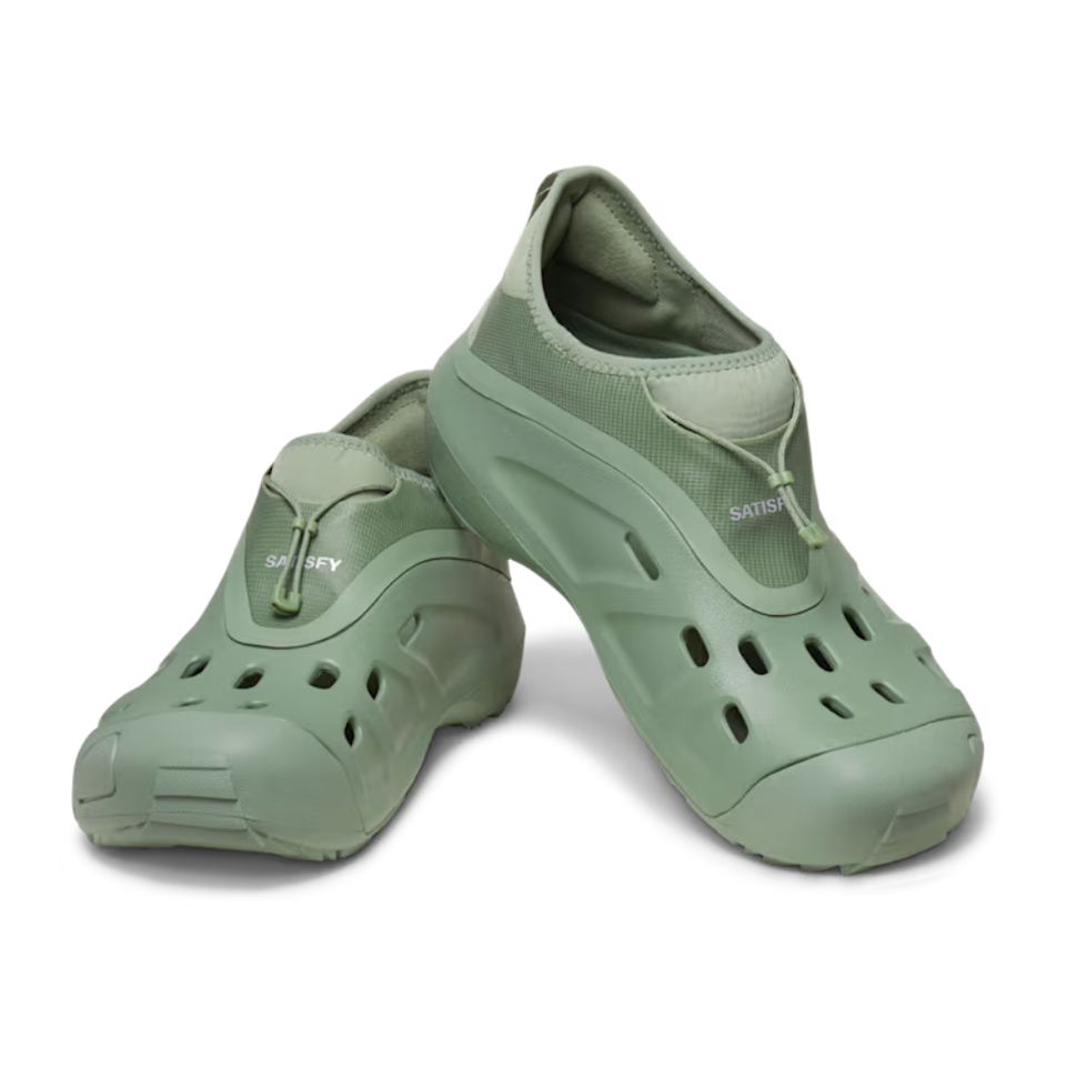 NEW CROCS Satisfy Running X Crocs Quick Trail Moss 209628 GREEN UNISEX ...