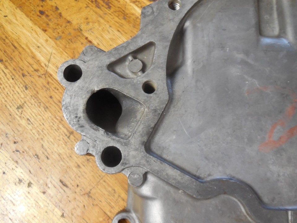 1965 1966 FORD MUSTANG & SHELBY GT350 289 TIMING CHAIN COVER DATED AUG ...