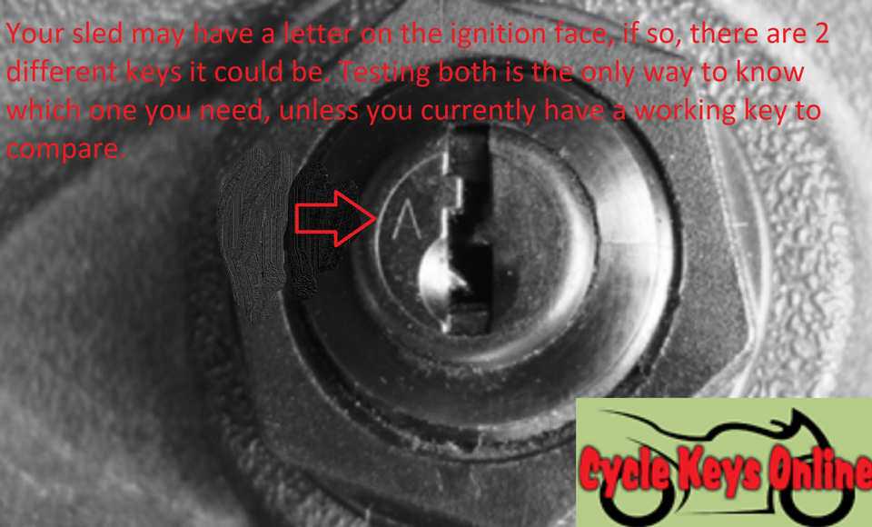 Arctic Cat Snowmobile Keys Cut to Code Key READ DESCRIPTION B4 YOU BUY‼ ...