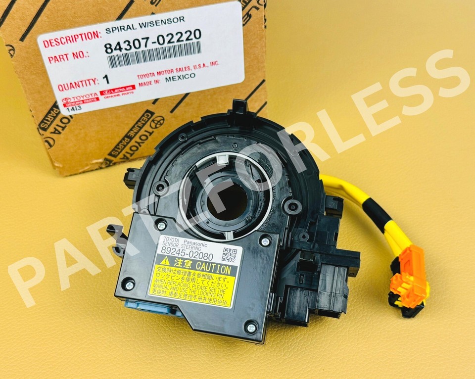 84307-02220 TOYOTA 14-17 Camry 14-19 Corolla CABLE SUB-ASSY, SPIRAL W ...