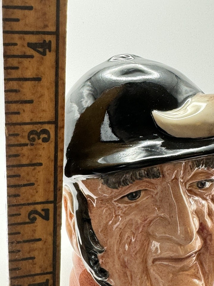Royal Doulton Gone Away Toby Jug Mug small 4” D6538 Vintage 1959 Hunter ...