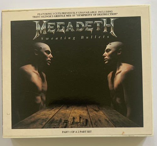 Megadeth - Sweating Bullets Part 1 CD Single RARE 1993 UK Import! | eBay
