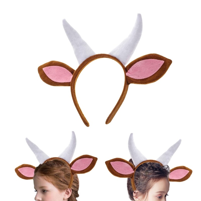 Soft Goat Lamb Headband Animal Stage Hair Hoop for Kids Shows | eBay UK