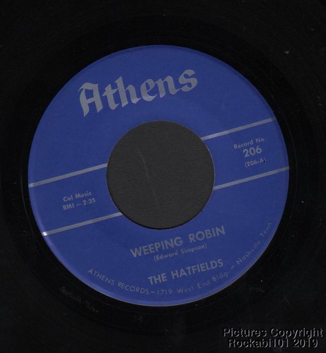 Entendre 1964 Hatfields Country M- 45 (Weeping Robin) | eBay