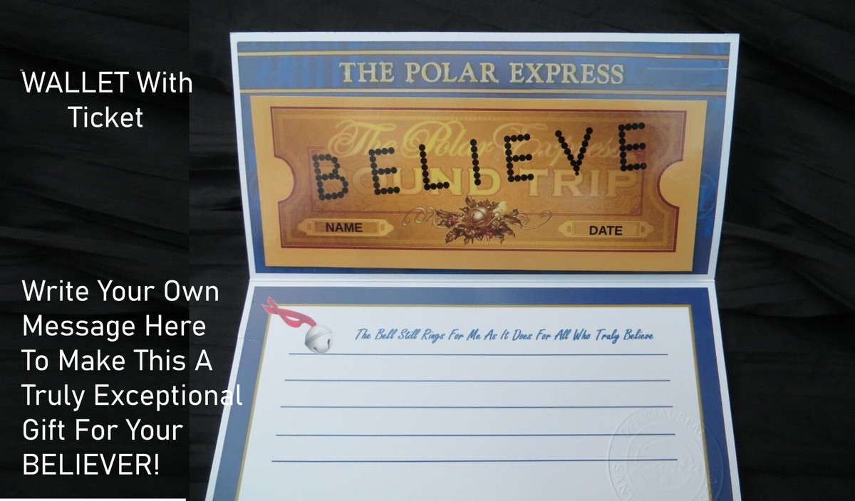 Polar Express Vintage Train Ticket Template Polar Express Party Ideas: