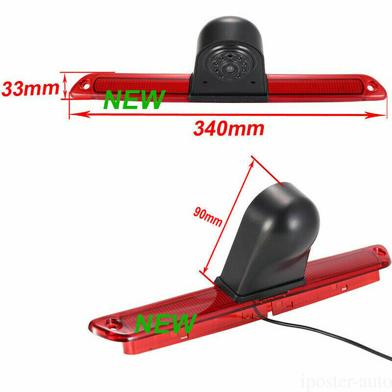 7" Mirror Monitor Dual Mounts Reversing Camera For Mercedes Sprinter/VW ...