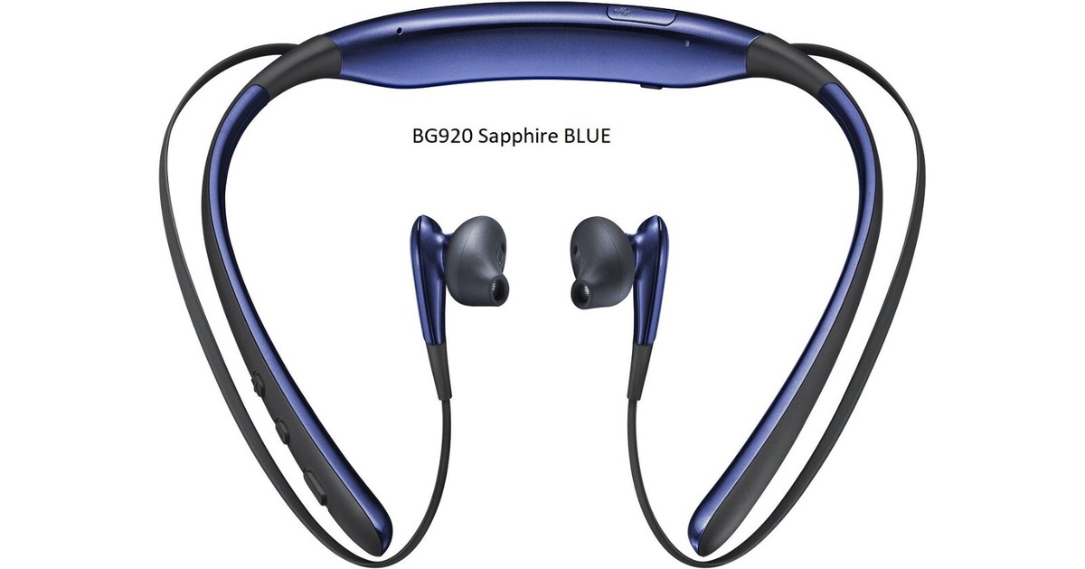 Samsung Level U Wireless Headphones In Ear Headset music earbuds BG920 Sapphire eBay
