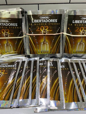 Panini Copa Libertadores 2023 Stickers 20 Packs sealed New Collection ...