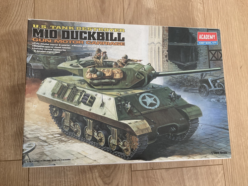 L288 Academy Model Kit 1397 - U.S. Tank Destroyer M10 Duckbill - 1/35 ...