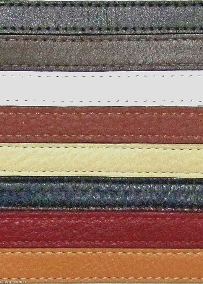 Genuine Leather Unisex Keyring Key Ring Fob With Designer Trigger Snap ...