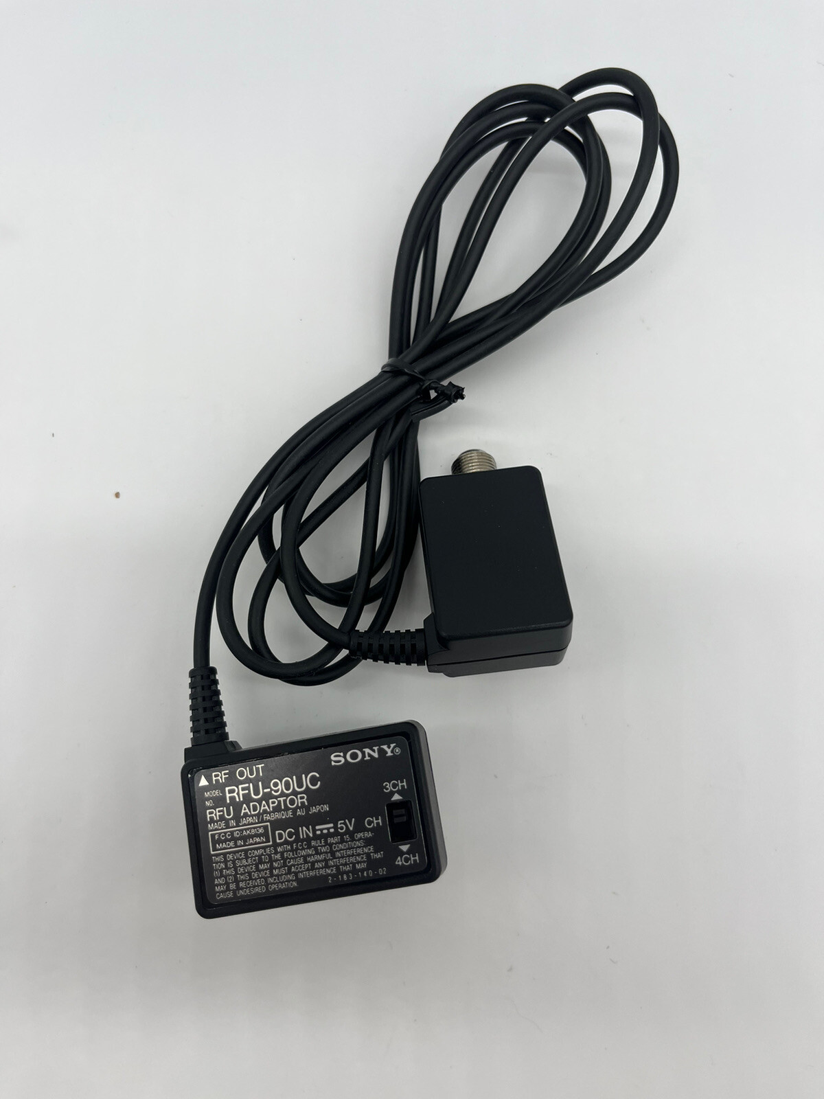 Sony RFU-90UC RFU Video Adapter for Sony Handycam Video 8 Camcorder | eBay