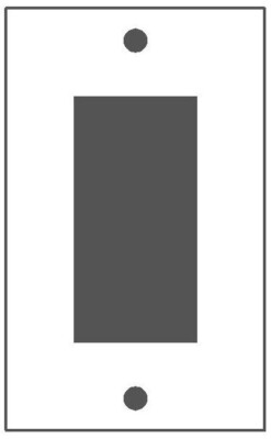 MULBERRY 68401, Wallplate, Stainless Steel, 1-Gang, Duplex/GFI ...