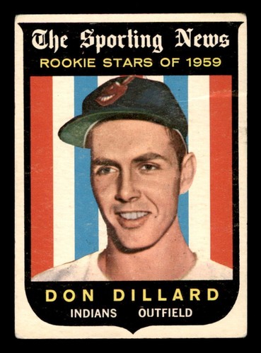 1959 Topps Baseball #123 Don Dillard GD *e1 | eBay