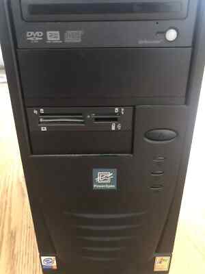 W7 PowerSpec 7110 Computer Desctop Intel Pentium 4 CPU 3.06 GHz 2GB RAM ...