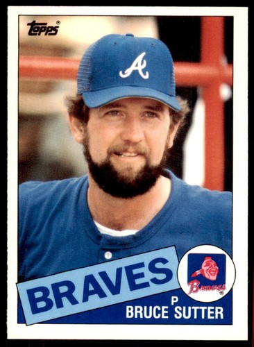 1985 Topps Traded. Bruce Sutter . Atlanta Braves #115T | eBay
