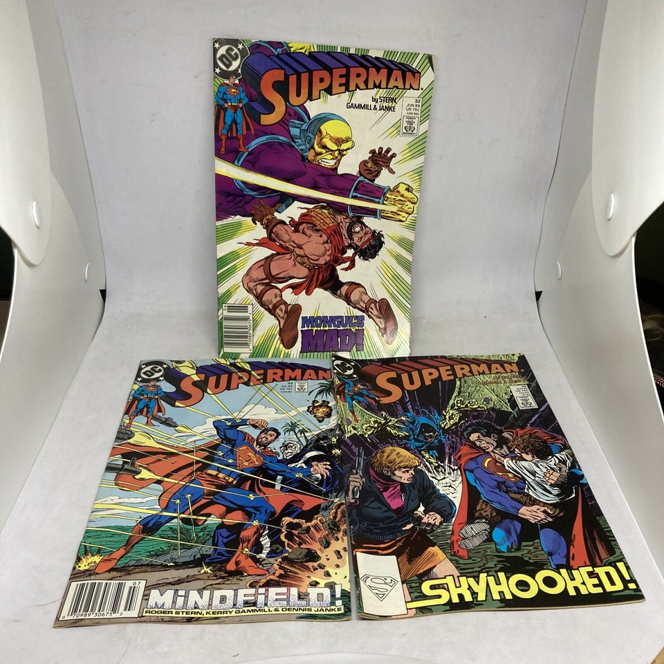 1988-1990 DC Comics Superman Comic Book Lot #20-40 *RARE* | eBay