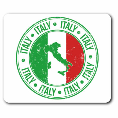 Computer Mouse Mat - Italy Rome Italian Flag Map Office Gift #5550 ...