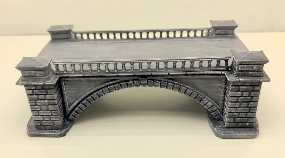 Stone Arch Bridge N Scale (1:160) Custom Designed Hand-Crafted Model ...