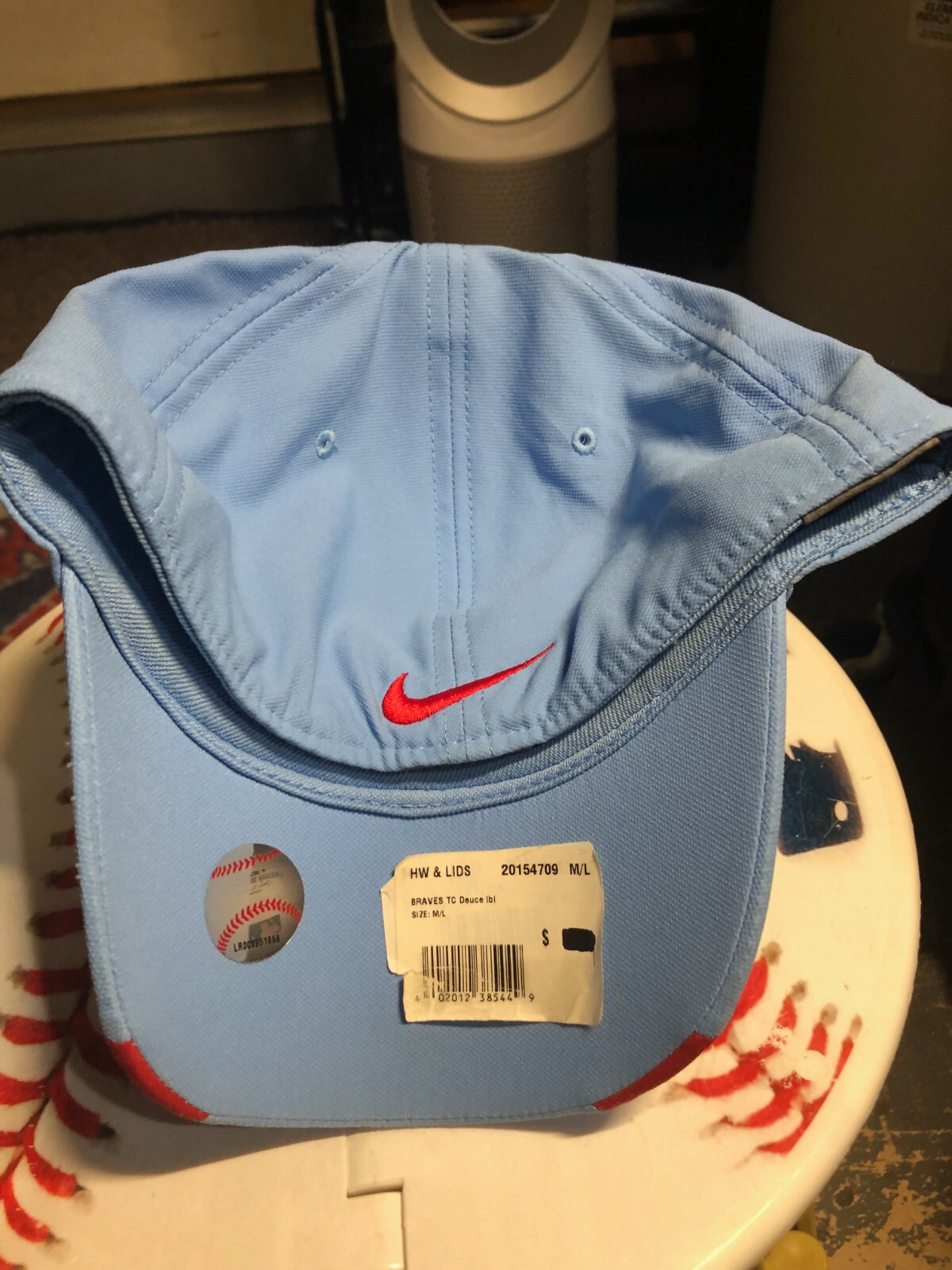 Atlanta Braves MLB Nike Screaming Chief Noc-A-Homa Banned Logo Flex Fit ...