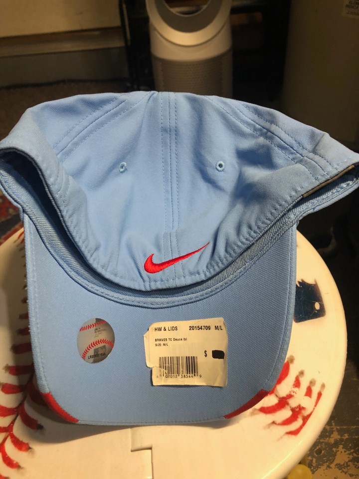 Atlanta Braves MLB Nike Screaming Chief Noc-A-Homa Banned Logo Flex Fit ...