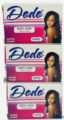 Dodo Body Soap Lightening Gumming Anti Soots 225G - 3 soaps FREE ...