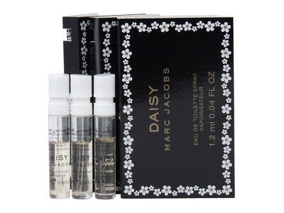 MARC JACOBS DAISY EDT 1.2ml .04fl oz x 3 PERFUME SPRAY SAMPLES | eBay