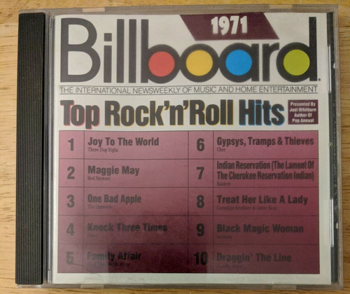 Billboard Top Rock & Roll Hits: 1971 by Various Artists (CD, Jan-1989 ...