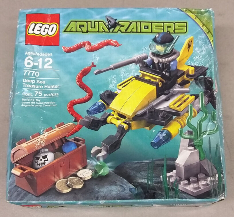 LEGO Aqua Raiders: Deep Sea Treasure Hunter (7770) for sale online | eBay