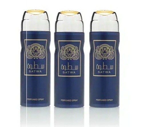 Arabian Perfumed Body Spray Bundle (3 x 200ml) Luxury, Long Lasting ...