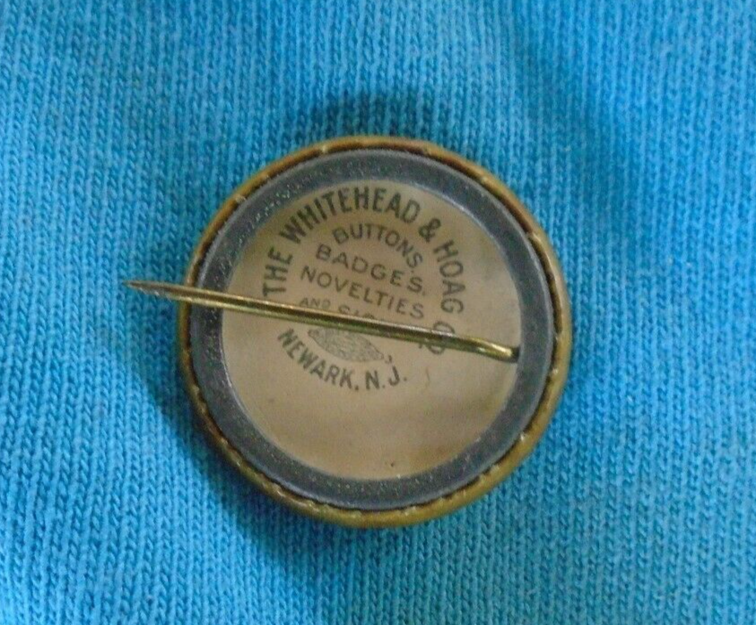 I helped war chest pinback button, Whitehead & Hoag, WW I | eBay