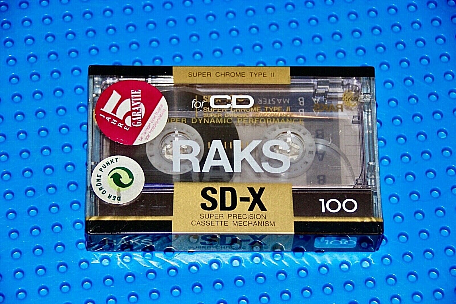 RAKS SD-X 100 TYPE I BLANK CASSETTE TAPE (1) (SEALED) | eBay
