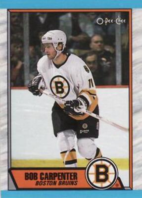 #167 Bob Carpenter - Boston Bruins - 1989-90 O-Pee-Chee Hockey | eBay
