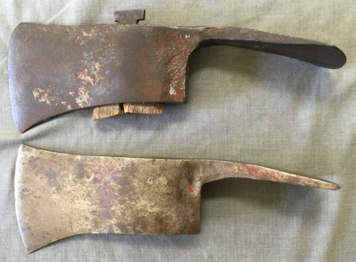 Pulaski Axe Head - Lot Of 2 - 1 Vintage Forged Fire Fighter / Forest ...