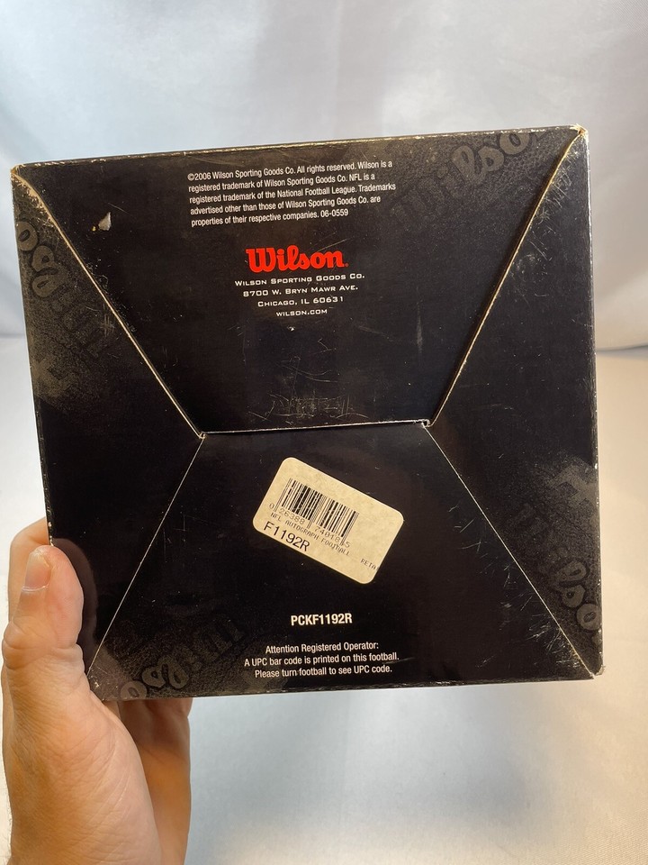 NEW! Wilson "The Duke" Official NFL Authentic Game Ball Leather ...