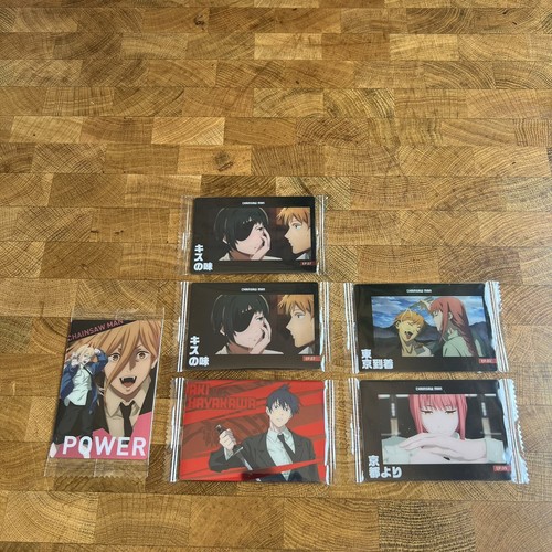 Chainsaw Man Wafer Card Red Foil Aki Hayakawa CSM-25 Bandai Lot | eBay